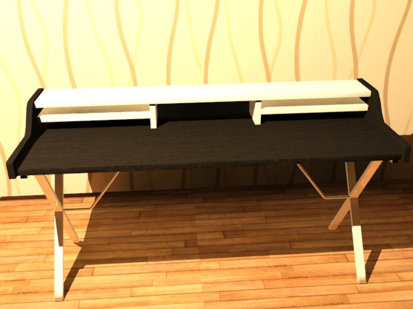 Computer desk 3D - TurboSquid 1262818
