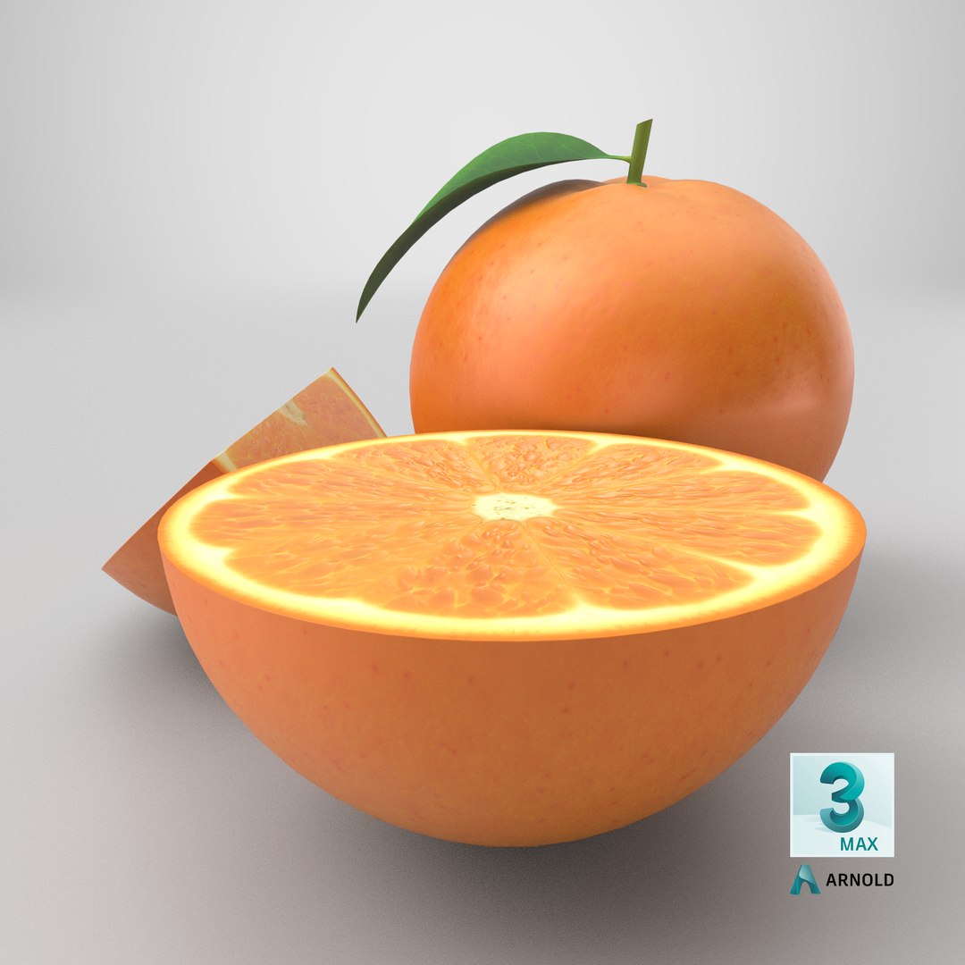 3D Model Orange Set - TurboSquid 2214524