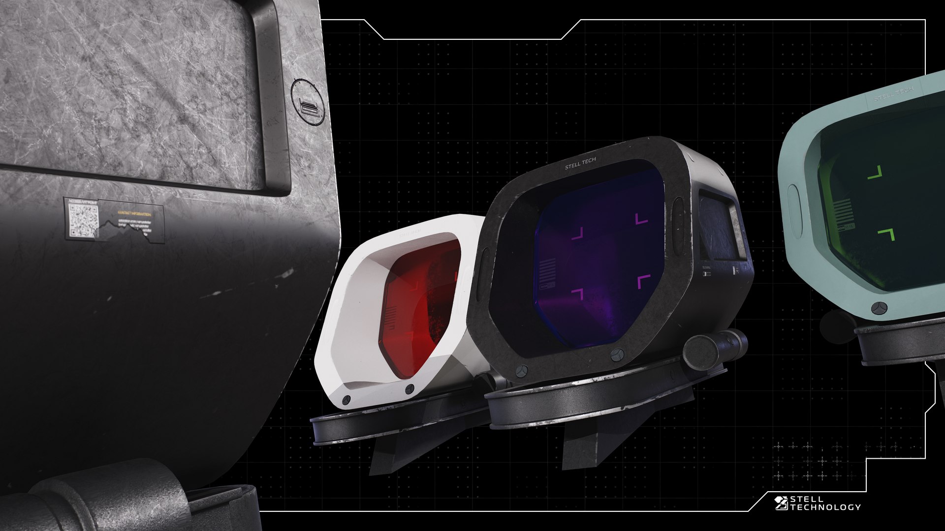 3D OPTIX G1 STELL TECH Model - TurboSquid 1887823