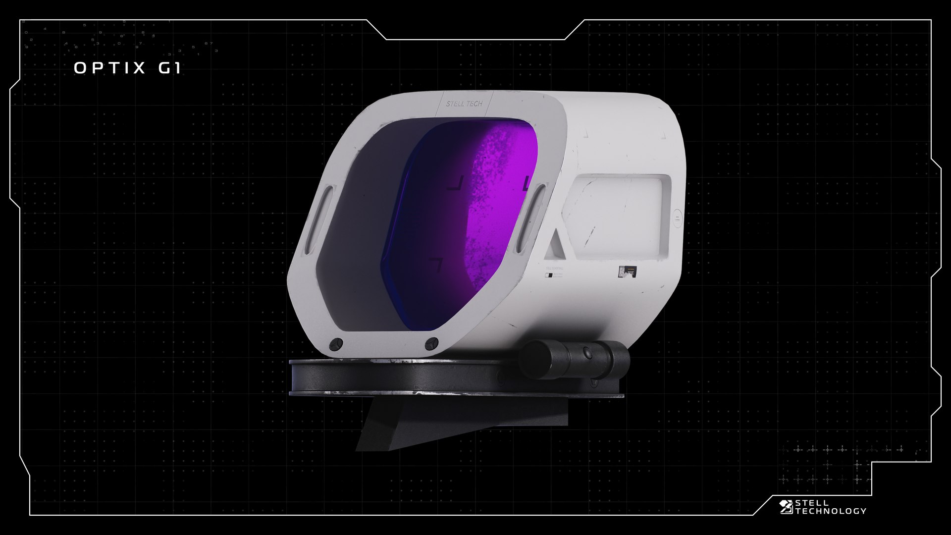 3D OPTIX G1 STELL TECH Model - TurboSquid 1887823