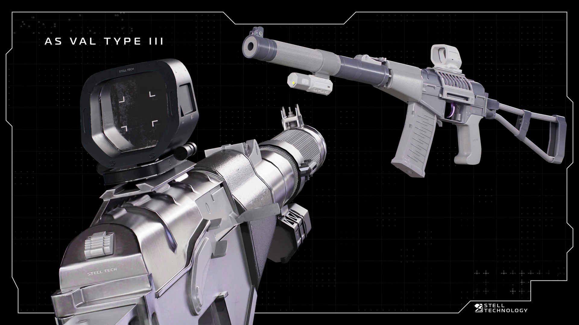 3D OPTIX G1 STELL TECH Model - TurboSquid 1887823