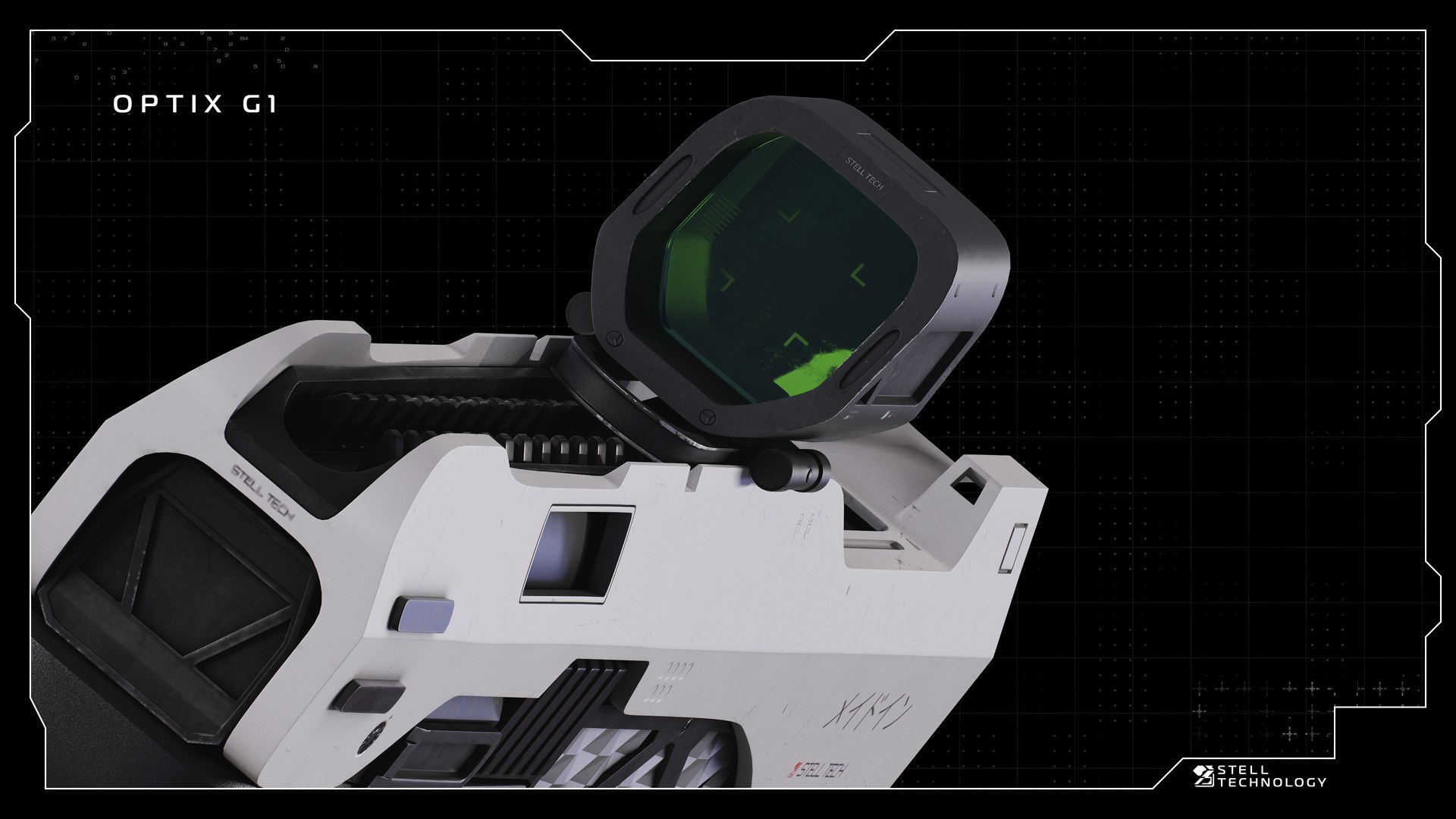 3D OPTIX G1 STELL TECH Model - TurboSquid 1887823