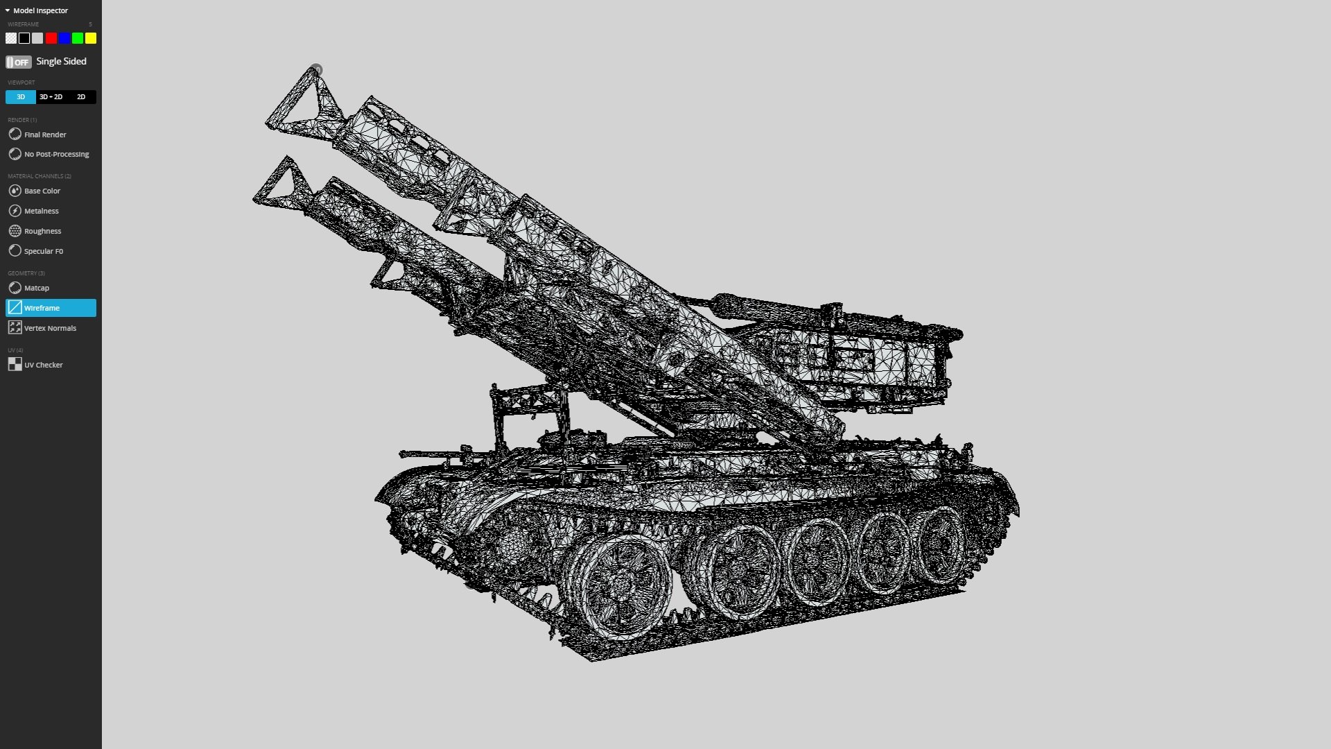 3D Self-Propelled Rocket Launcher S-125 Newa 01 Model - TurboSquid 2338389
