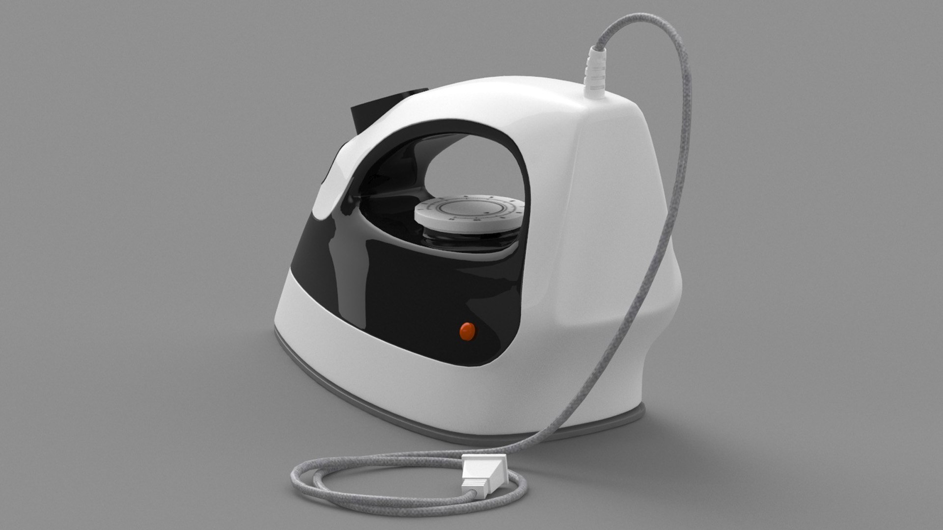 3D Clothes Iron black model - TurboSquid 2148102