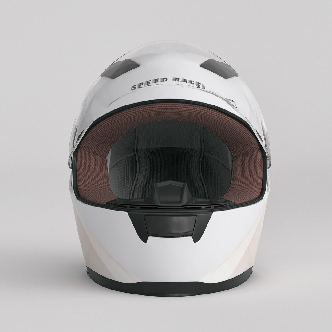 3D Model Motorcycle Helmet - TurboSquid 1208851