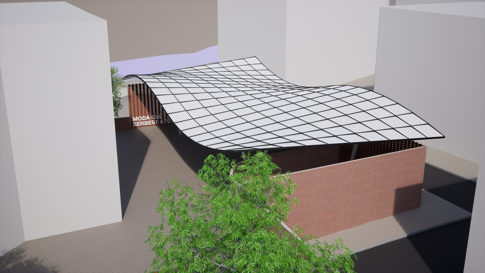 High School Building Revit Project 3D - TurboSquid 2083913