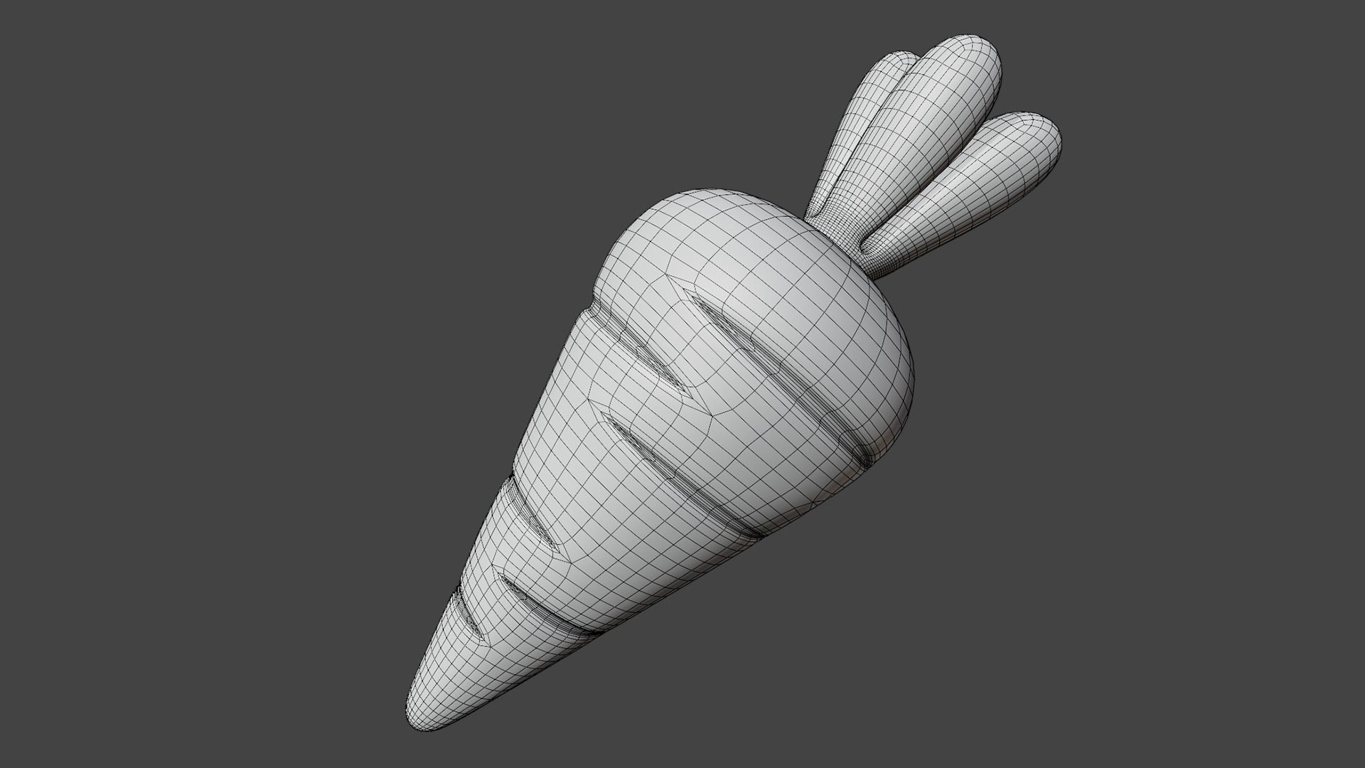 3D Stylized Carrot - TurboSquid 2400798