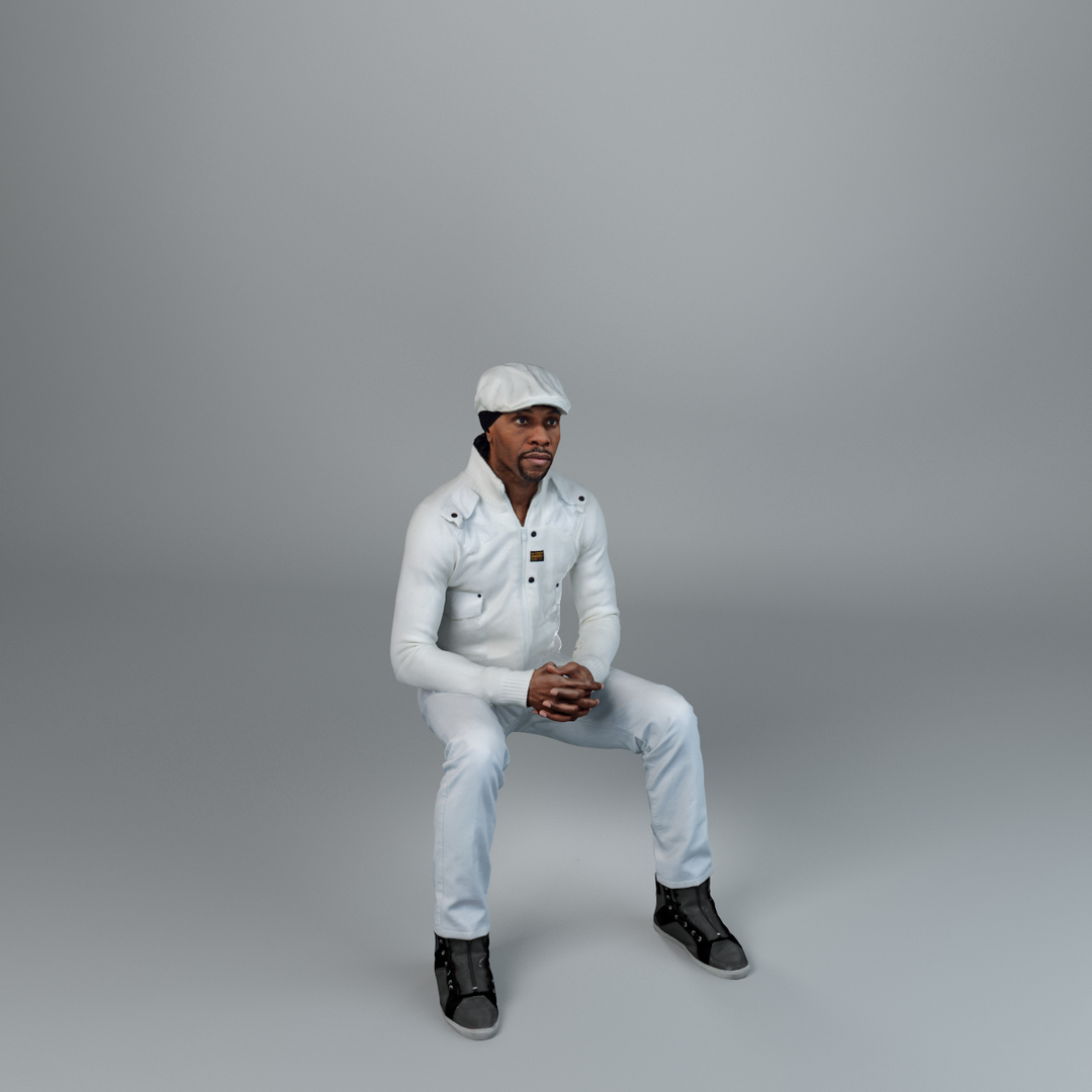 3ds max human man male