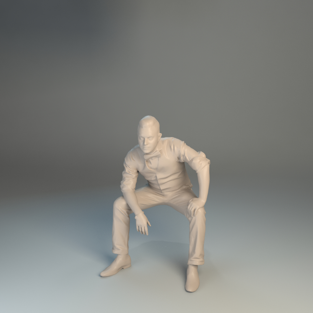 3ds max human man male