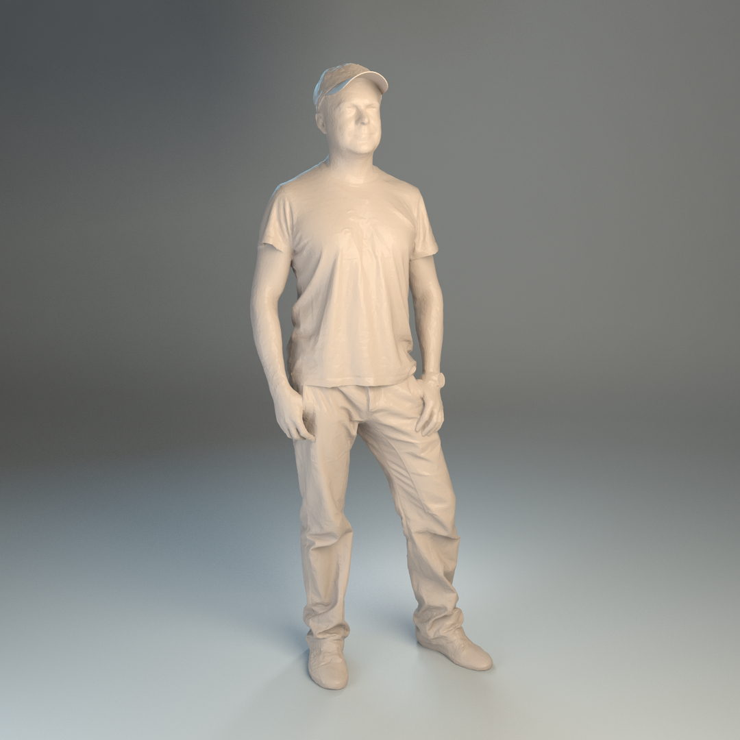 3ds max human man male
