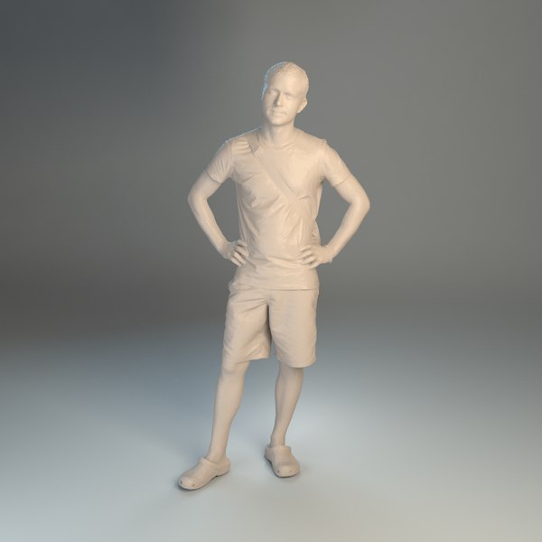 3ds max human man male