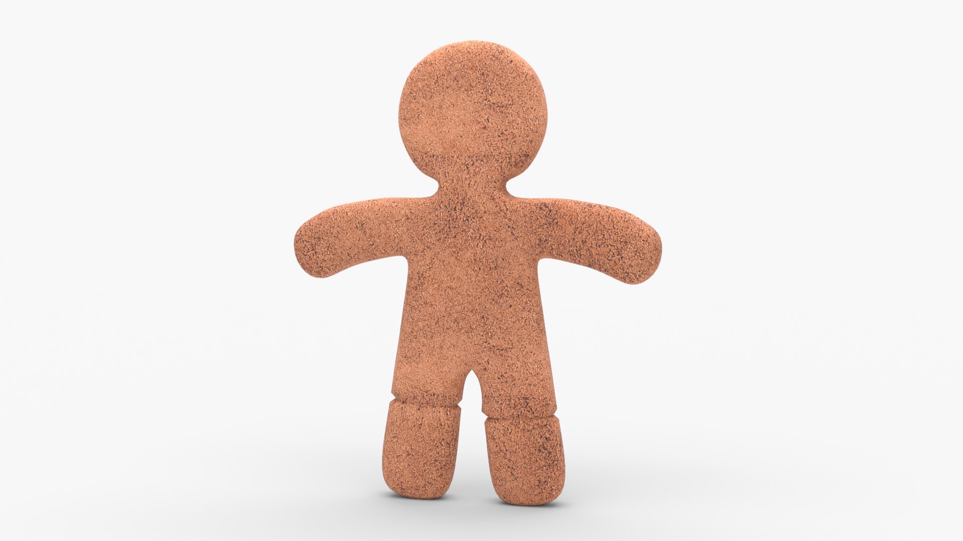 3D Gingerbread Man - Shrek - TurboSquid 2397726