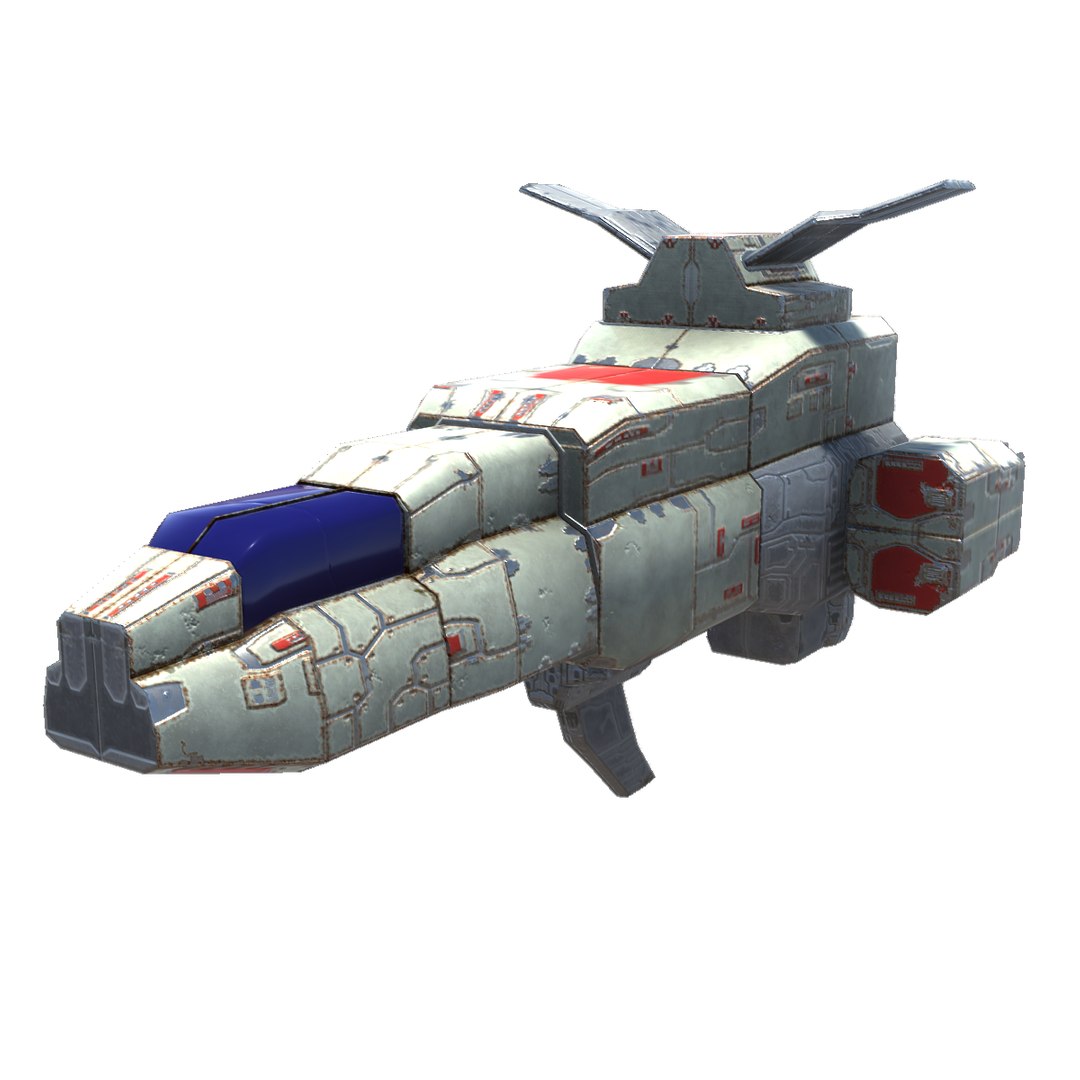 Space bomber 3D model - TurboSquid 1435269