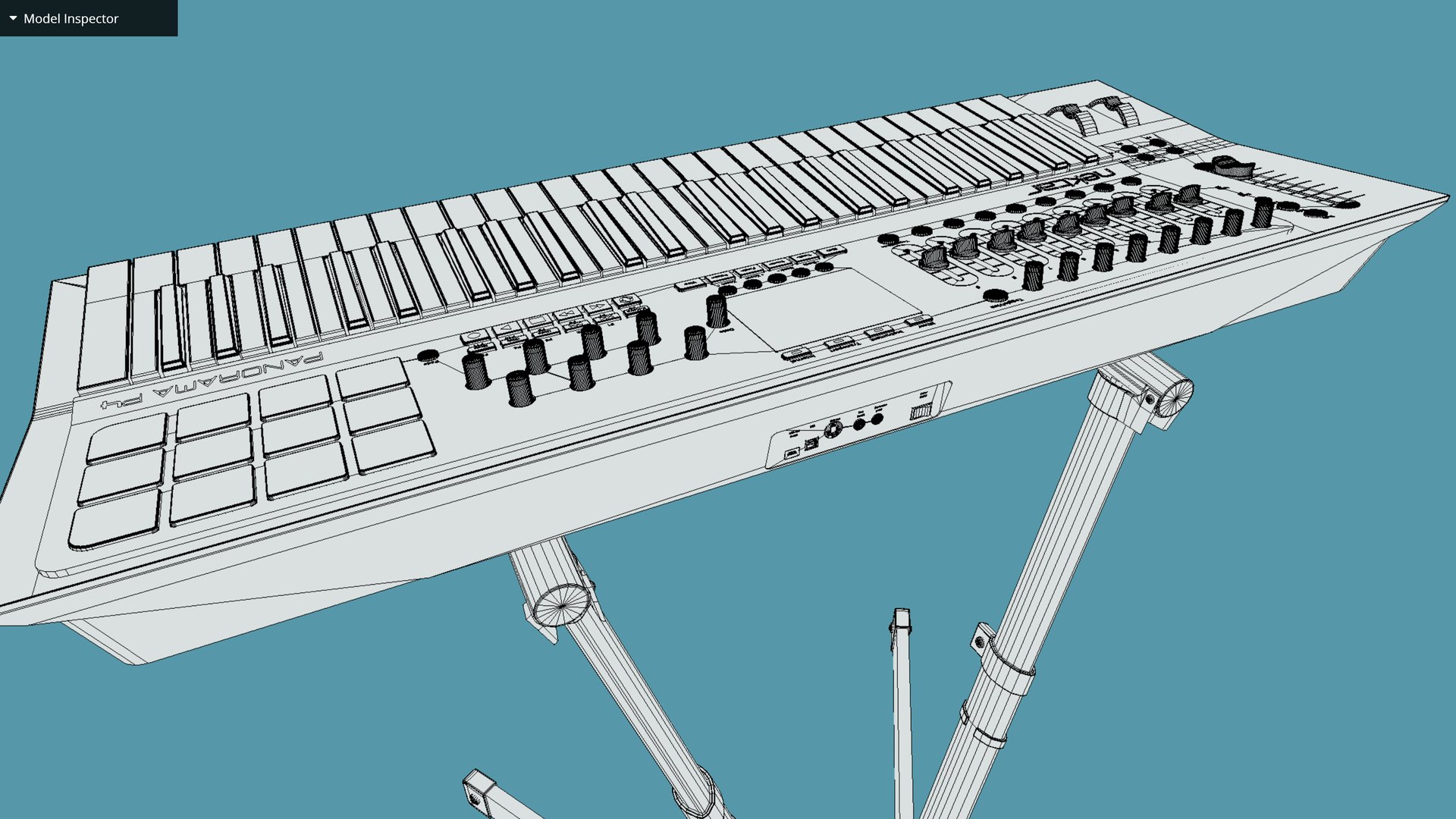 Nektar Panorama P4 3D model - TurboSquid 2178559