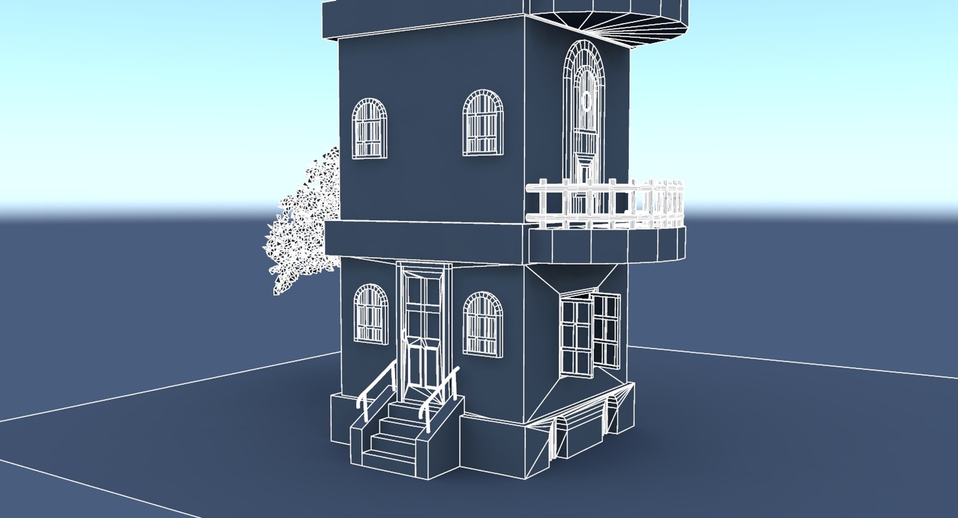 Building Scene 3D Model - TurboSquid 1231847