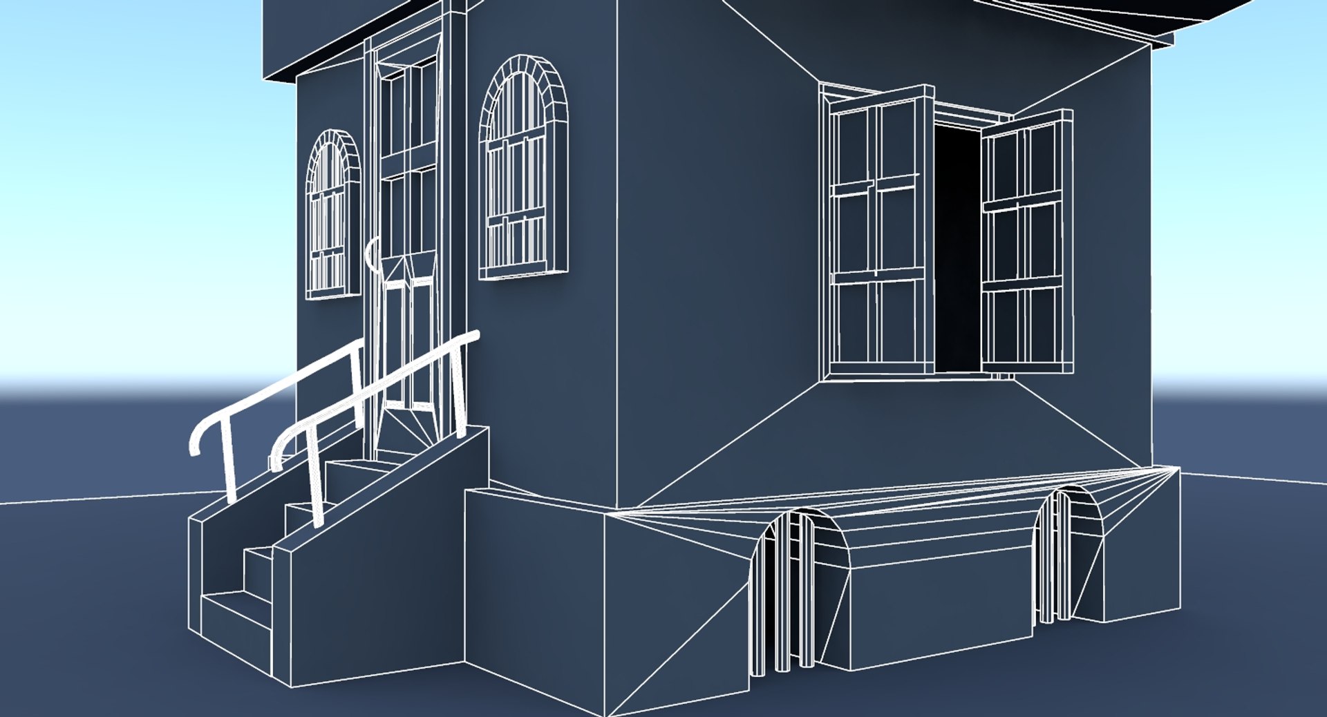 Building Scene 3D Model - TurboSquid 1231847