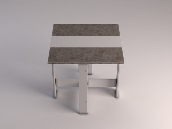 Table dining folding 3D model - TurboSquid 1551682