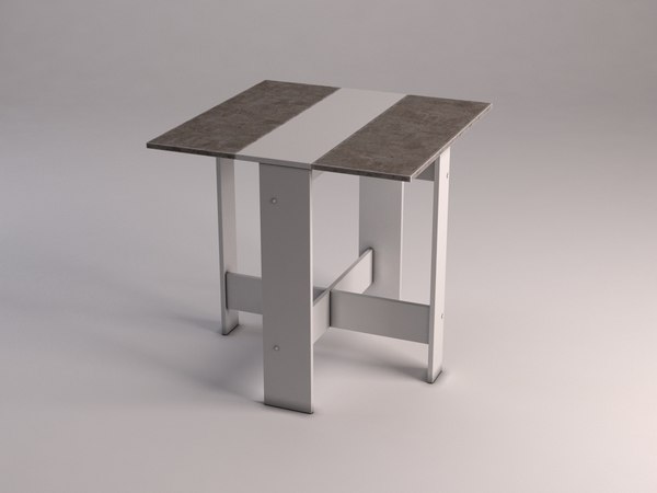 Table dining folding 3D model - TurboSquid 1551682