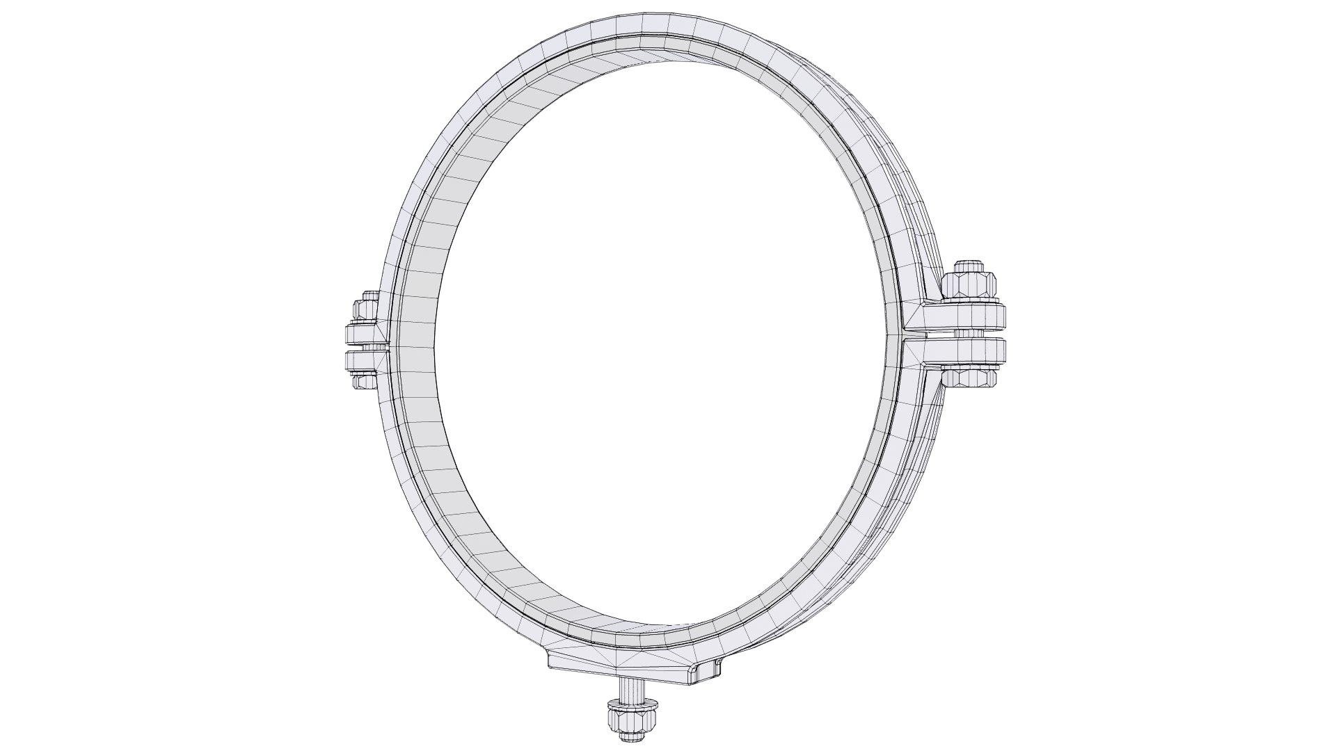 Pipe Clamp 3D Model - TurboSquid 1679530