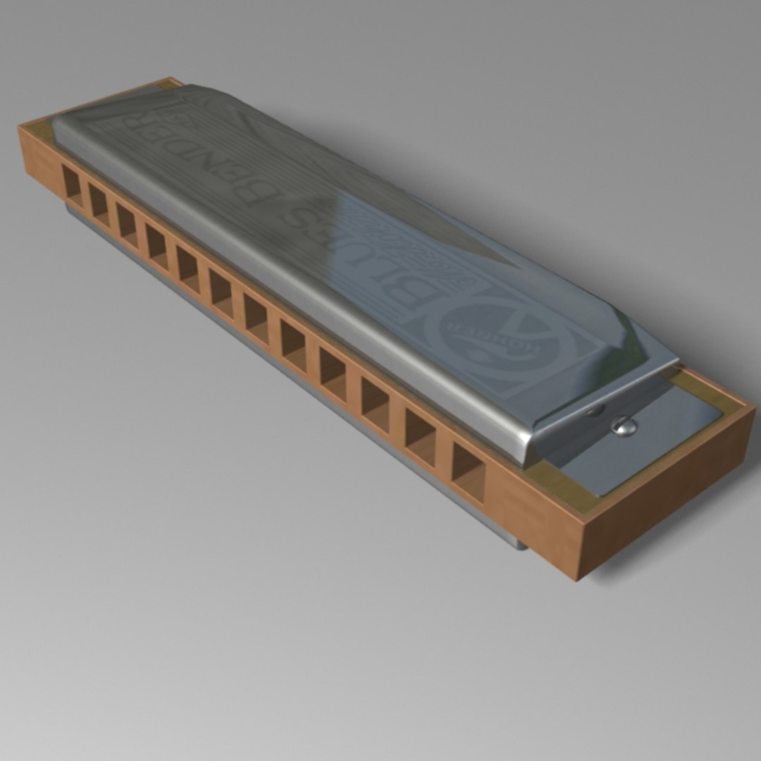 chromatic harmonica 3d 3ds
