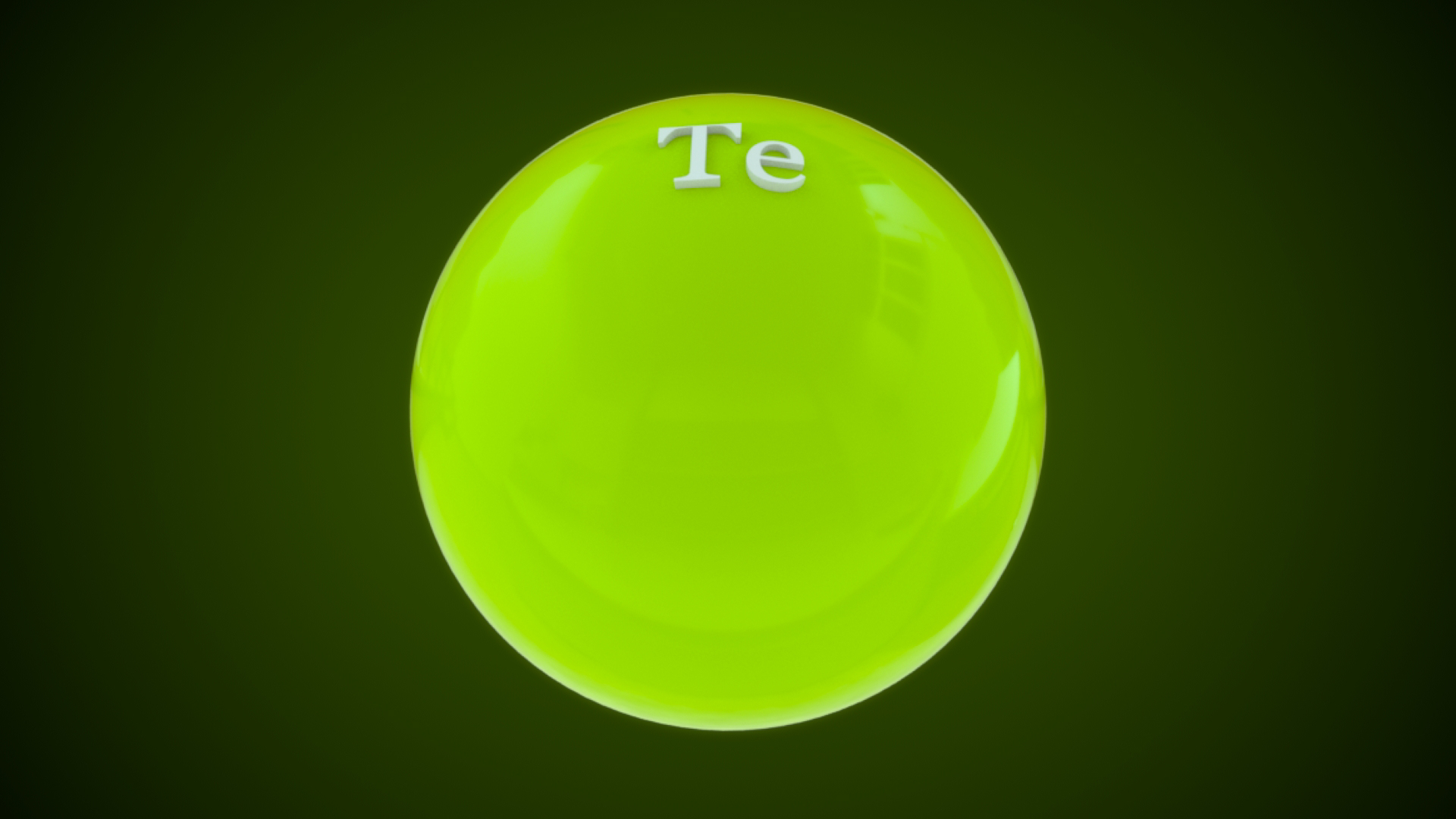 3D Model Tellurium Chemical Element - TurboSquid 2136593