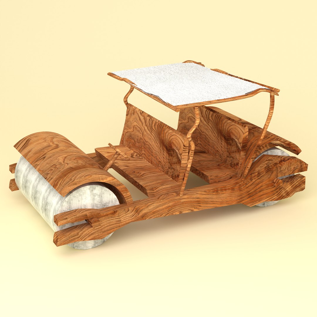 Stone Age Car 3D Model - TurboSquid 2244750