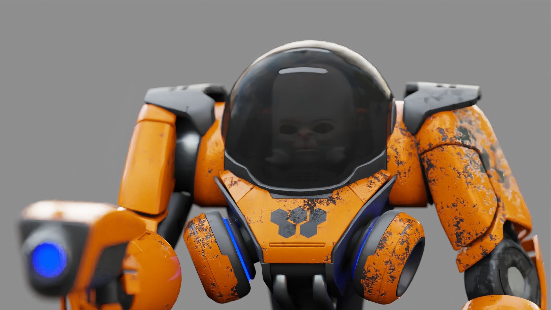 CYBORG ALIEN FIGHTER rigged 3D model - TurboSquid 1939927