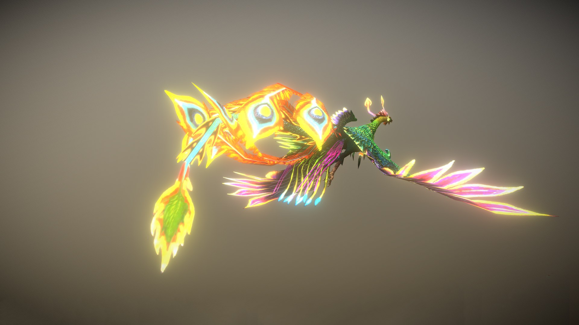 3D Phoenix Bird - TurboSquid 2082190