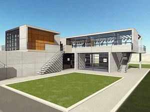 3ds max modern house