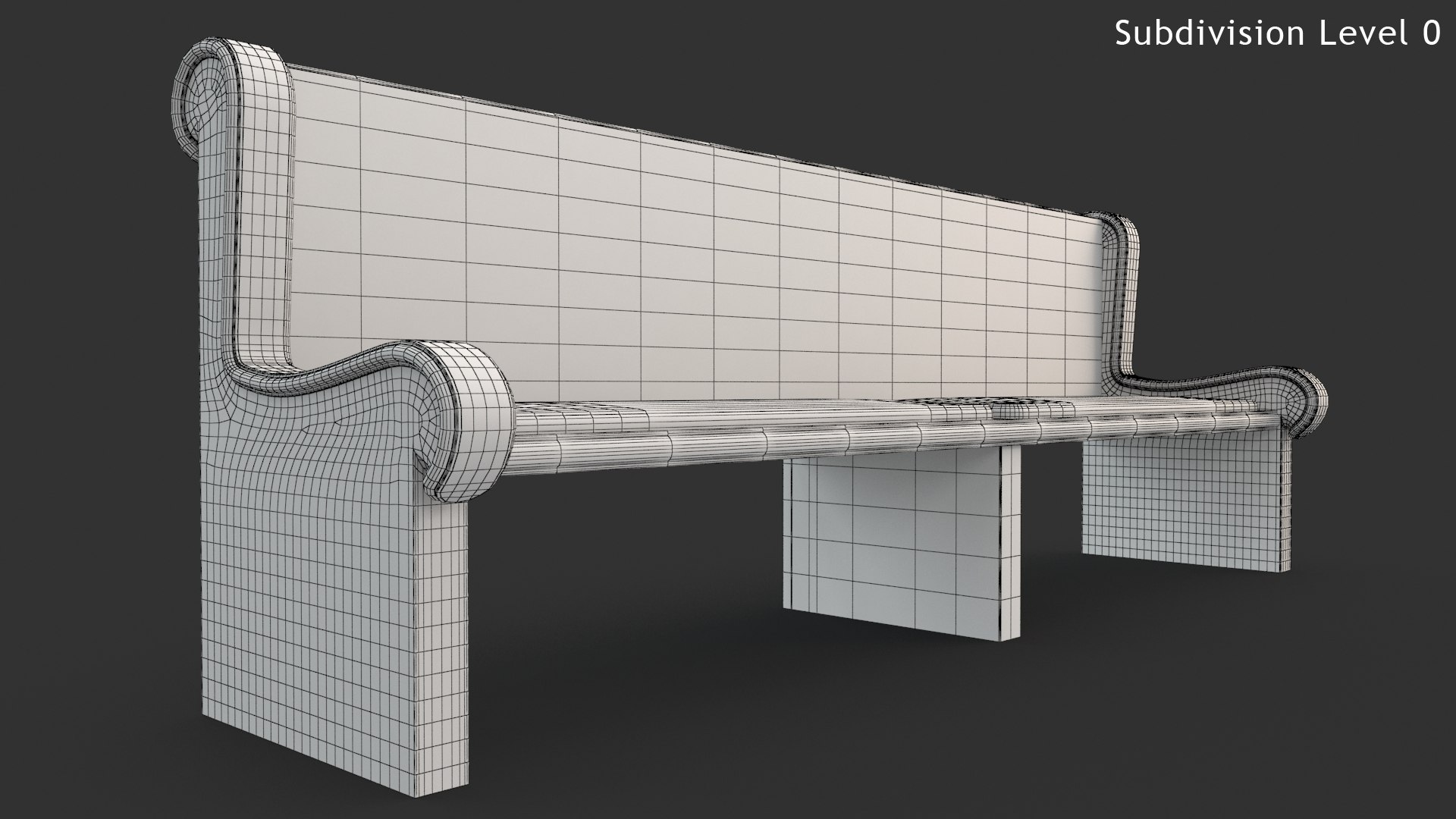 3D Church Pew Interior Model - TurboSquid 1614414