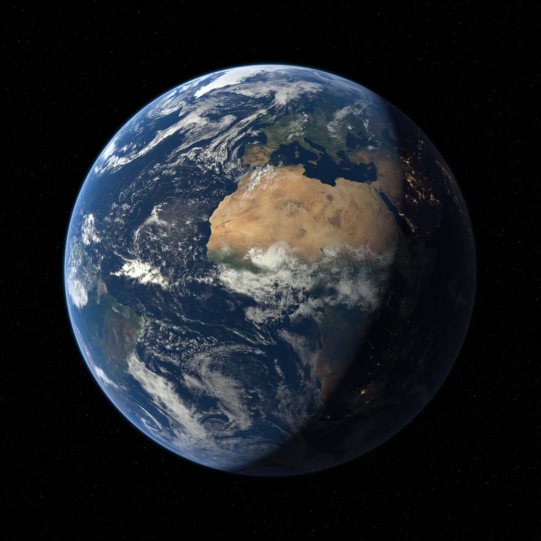 3ds Realistic Planet Earth