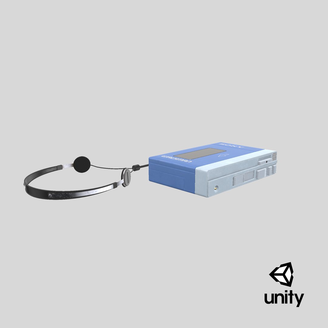 retro player 3d model