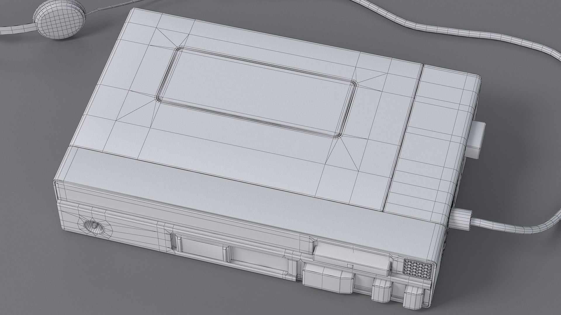 retro player 3d model