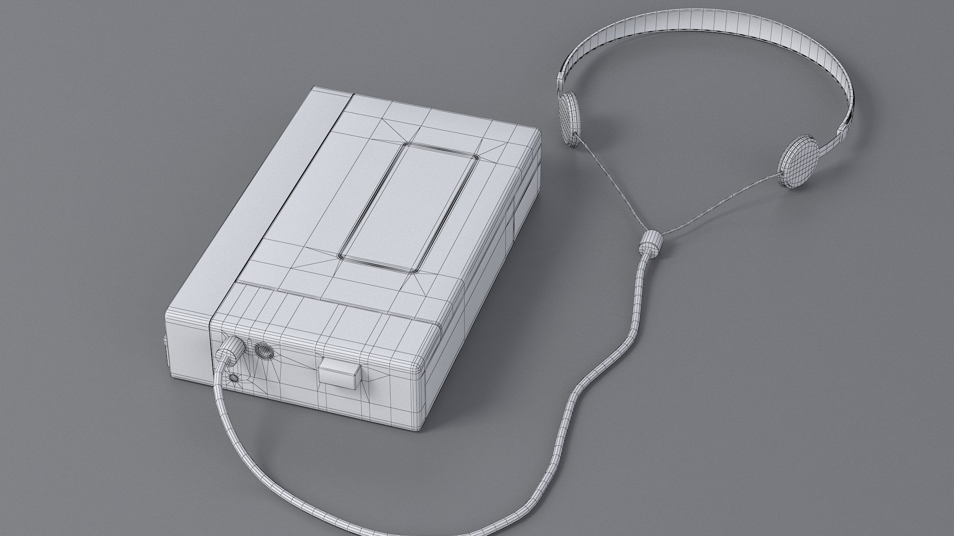 retro player 3d model