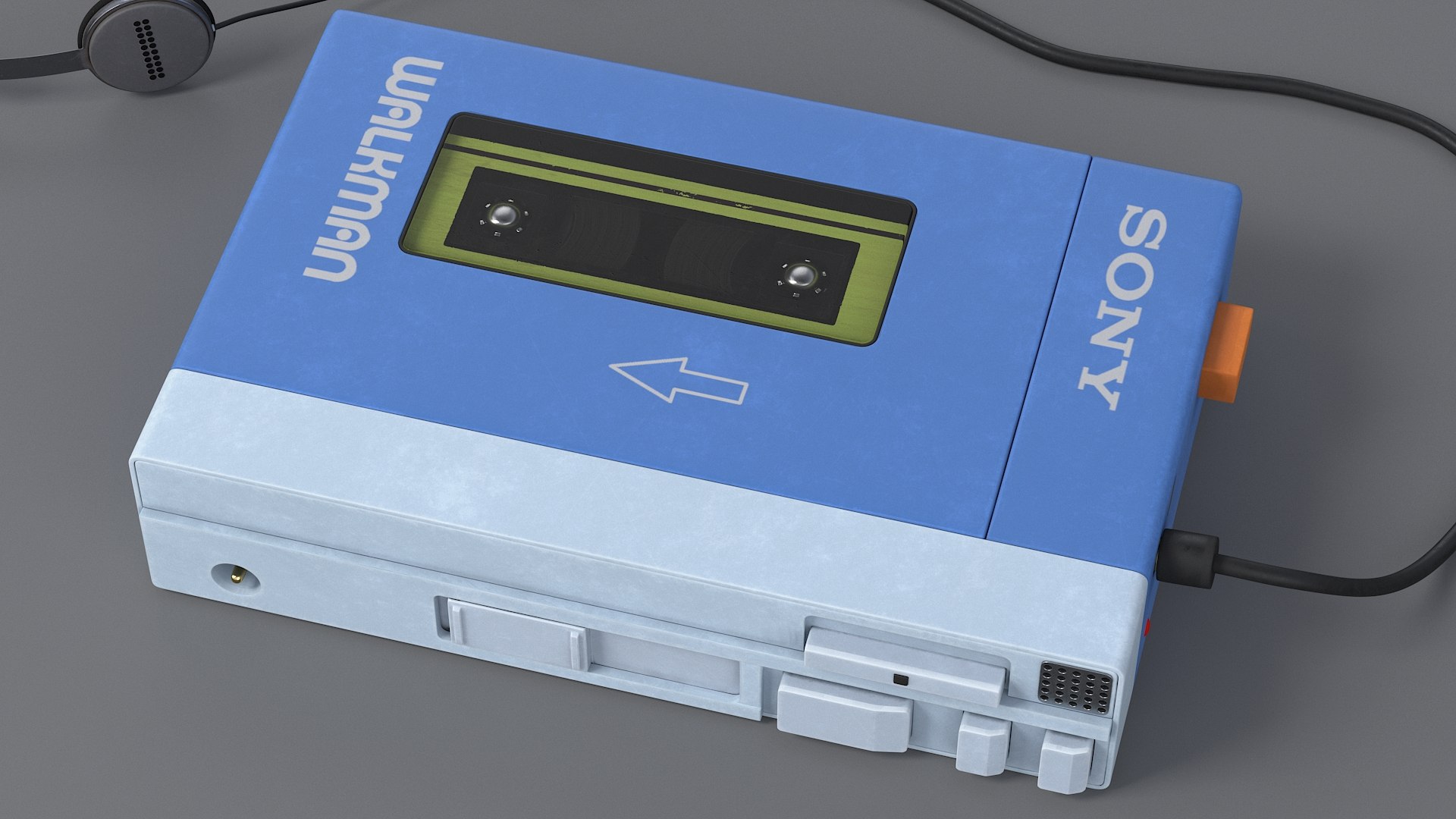 retro player 3d model