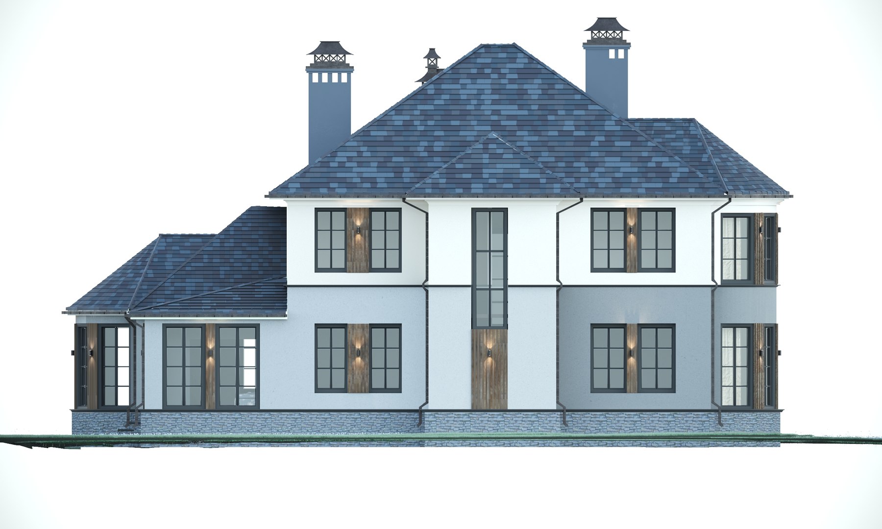 3D Country House Model - TurboSquid 1623494