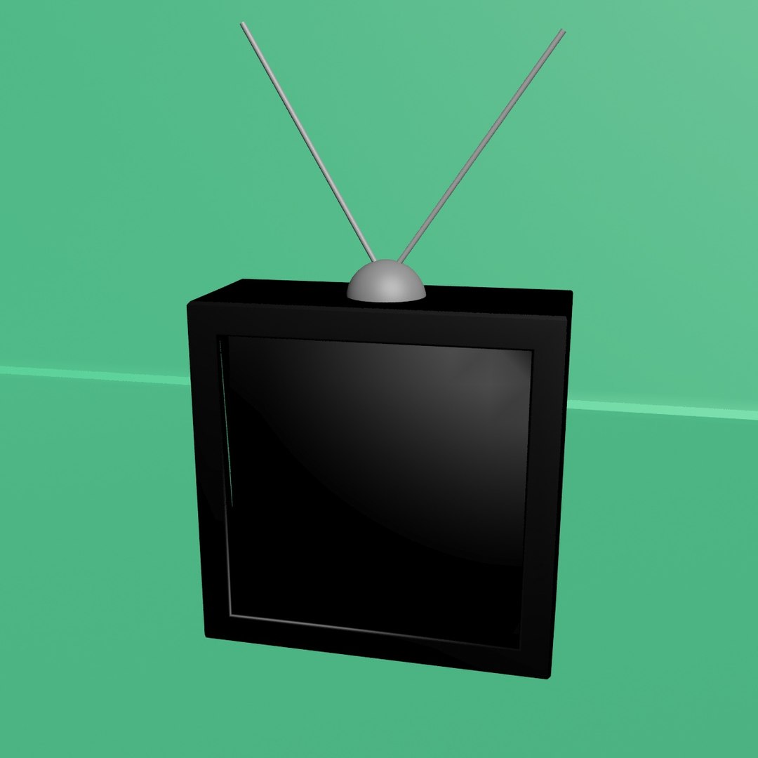 Tv Set 3d Model
