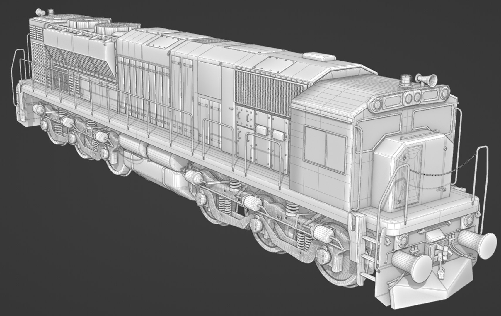 Locomotive 3D 3D - TurboSquid 2148300