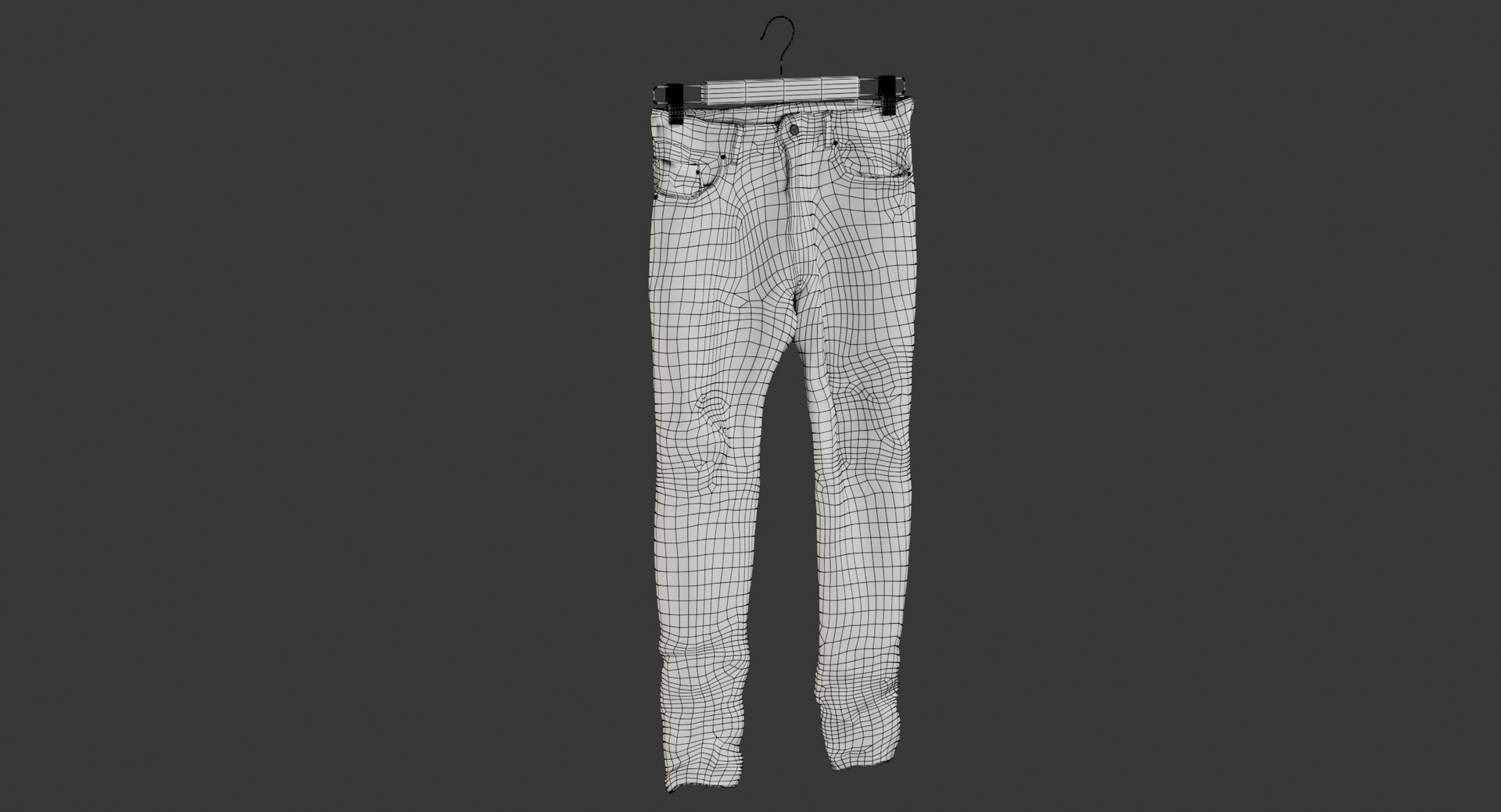 Realistic jeans blue v10 3D model - TurboSquid 1467307