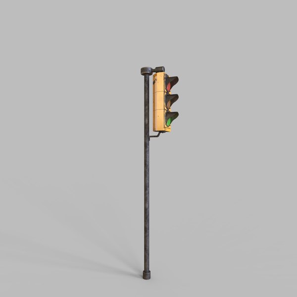 3D traffic light model - TurboSquid 1418454