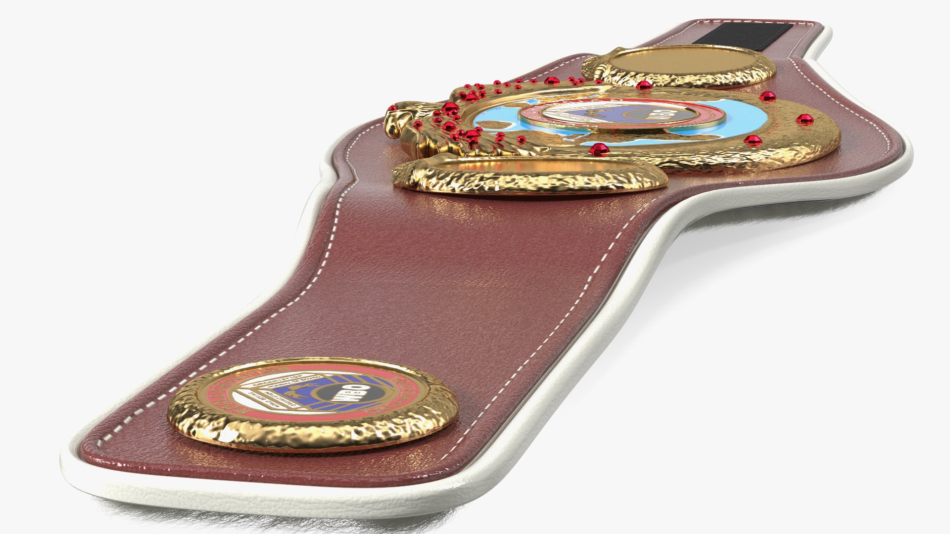 Boxing World Champion Title WBO Belt Fur 3D Model - TurboSquid 2135043