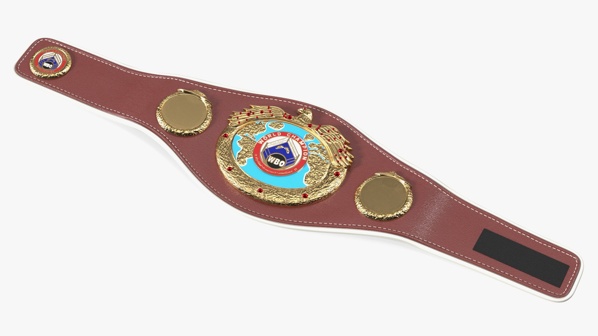Boxing World Champion Title WBO Belt Fur 3D Model - TurboSquid 2135043