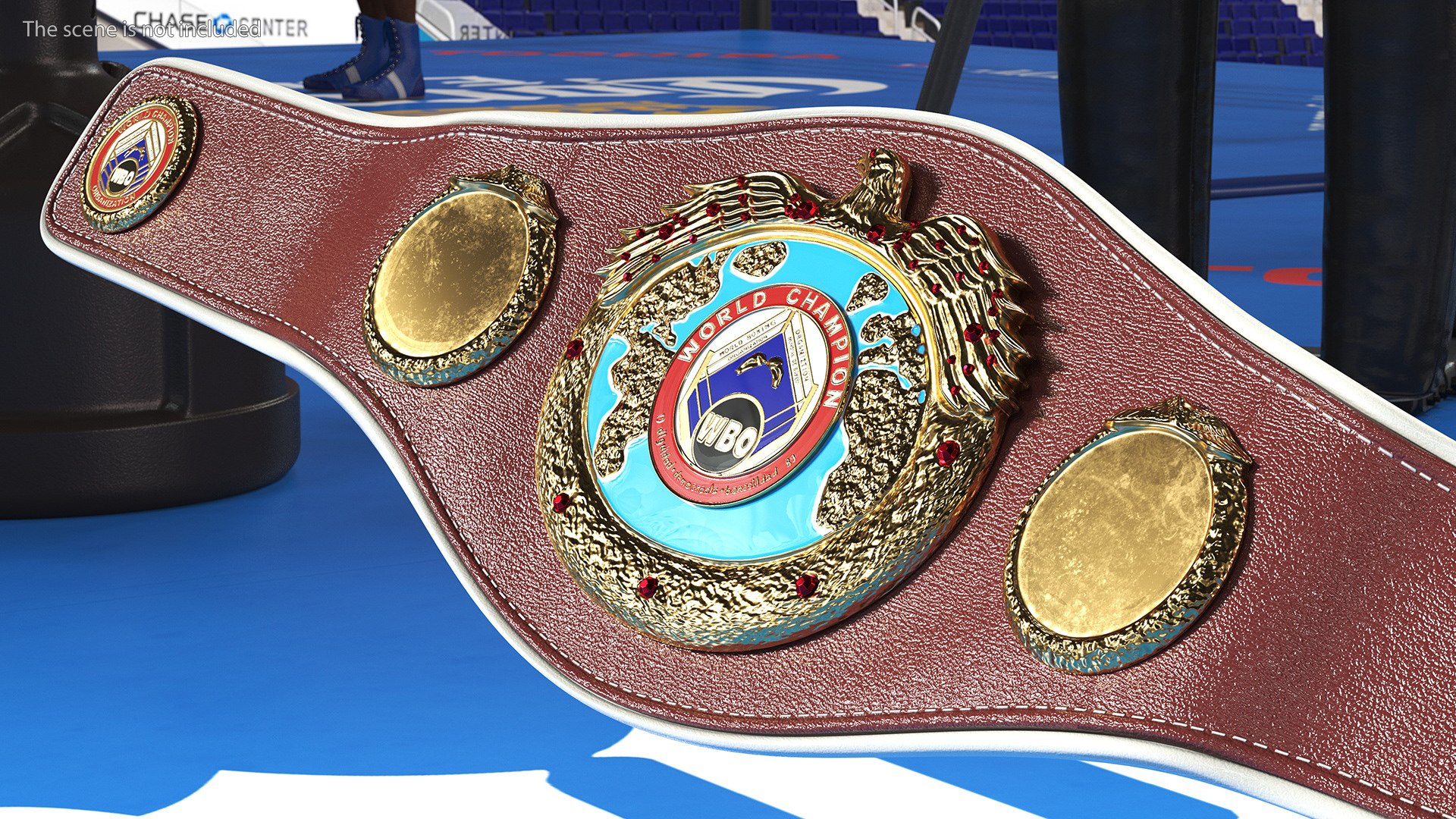 Boxing World Champion Title WBO Belt Fur 3D Model - TurboSquid 2135043