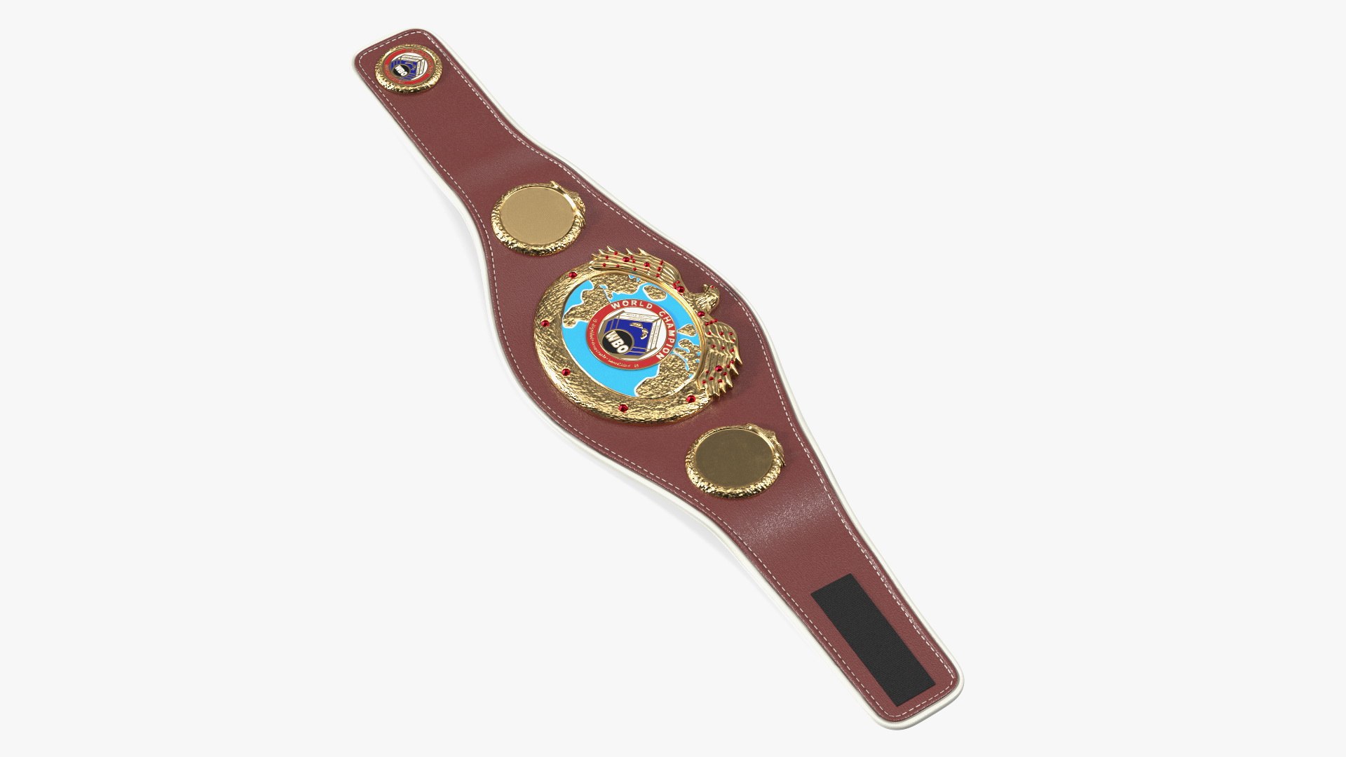 Boxing World Champion Title WBO Belt Fur 3D model - TurboSquid 2135043