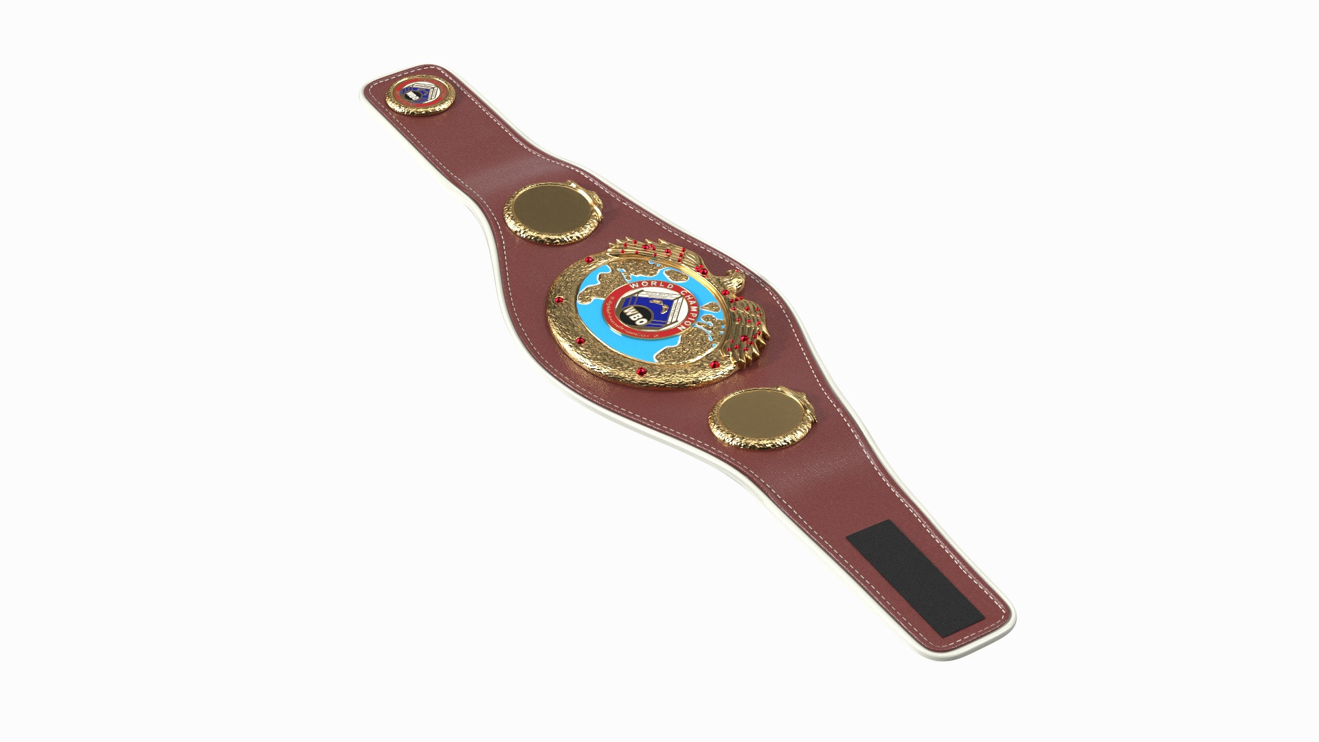 Boxing World Champion Title WBO Belt Fur 3D Model - TurboSquid 2135043