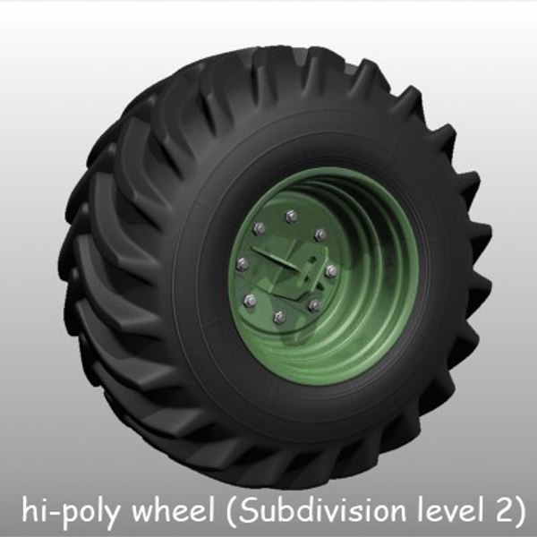 max big tractor wheel