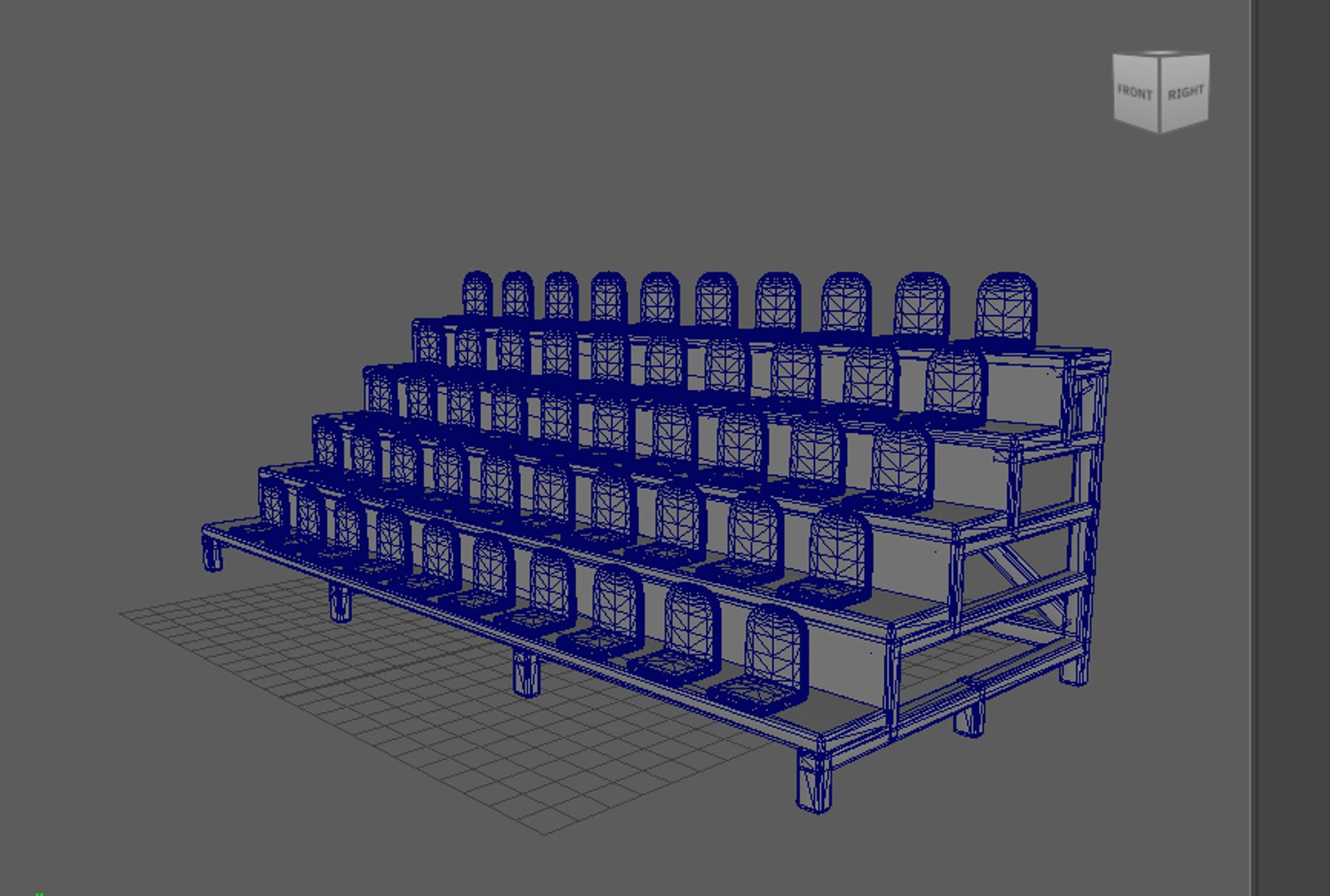 Stadium Seat 3D Model 3D - TurboSquid 2416279