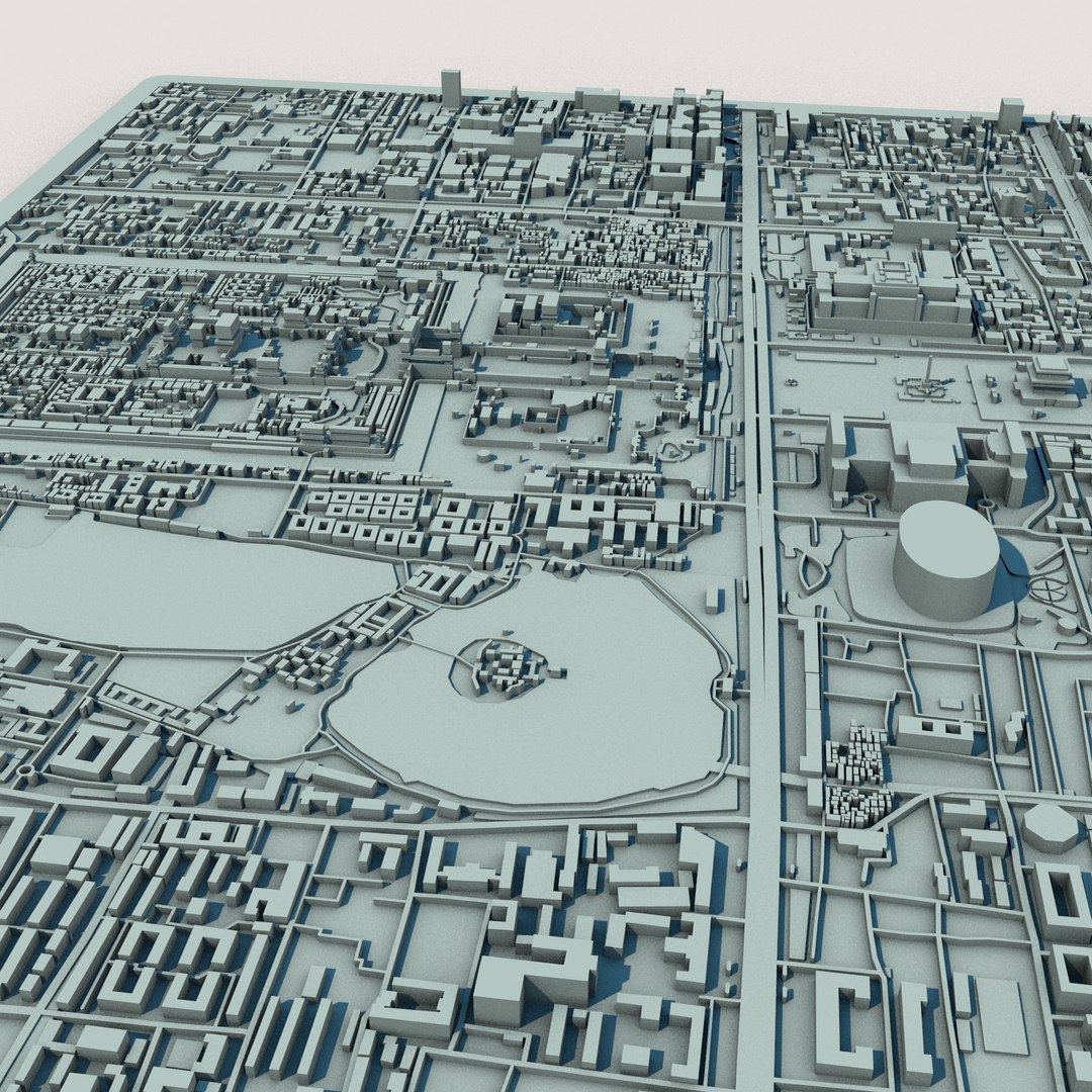 3D Beijing City China Model - TurboSquid 2428203
