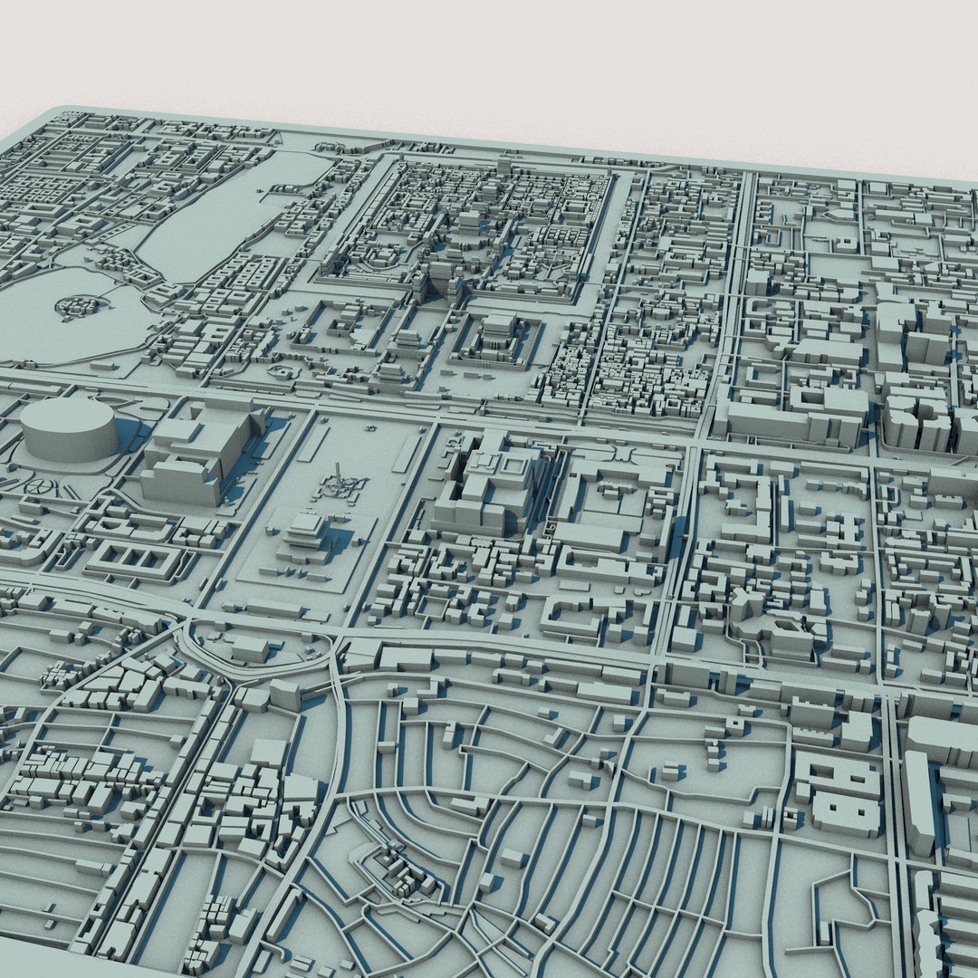 3D Beijing City China Model - TurboSquid 2428203