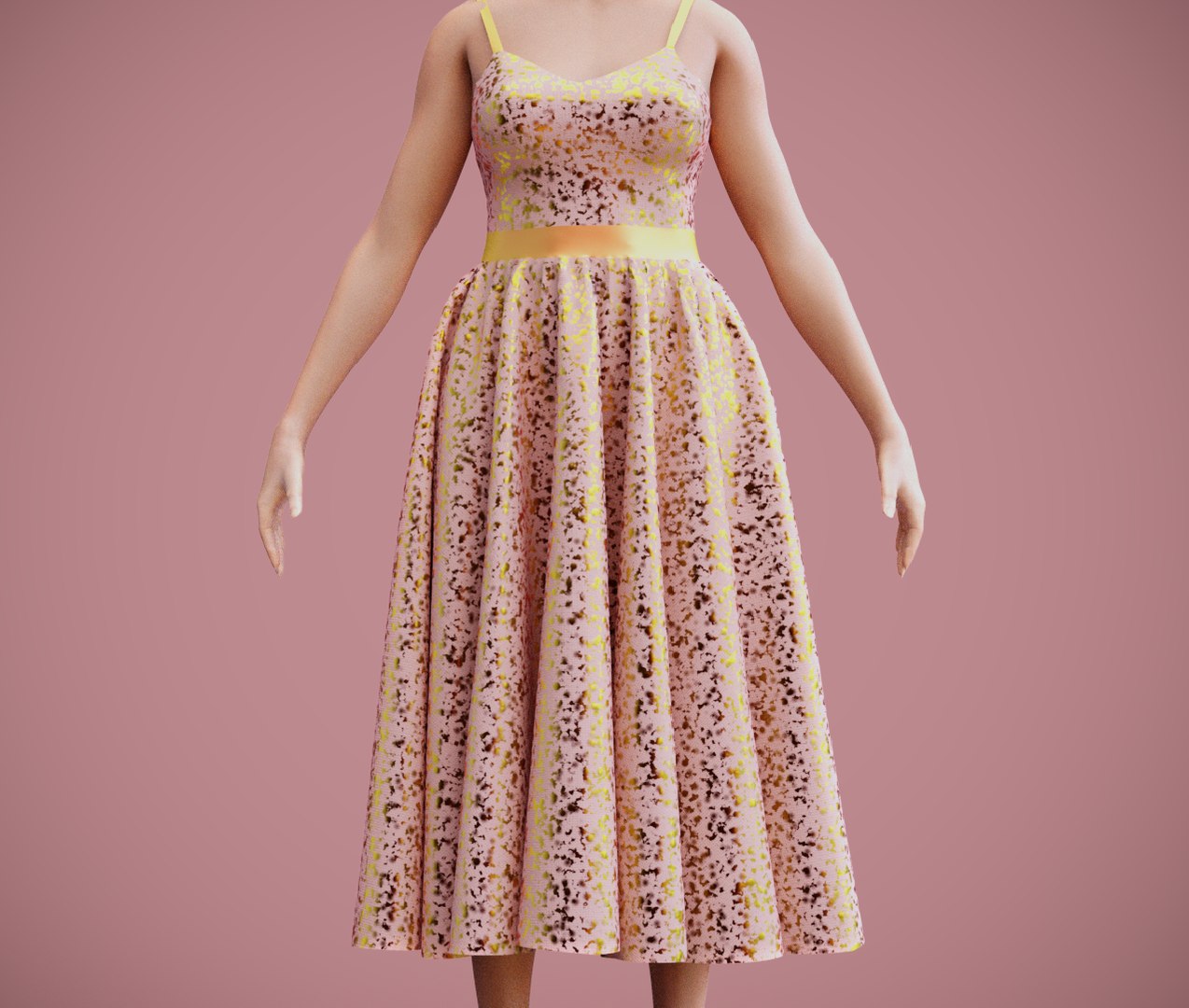 Dress Sequin 3D Model - TurboSquid 1377926